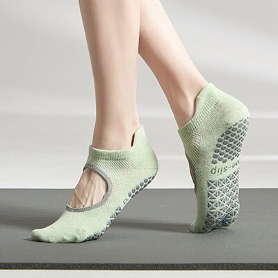 Yoga Socks Women Silicone Non-slip Pilates Grip Low-ankle So