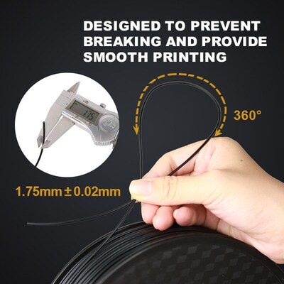 3D Printer Filament 1.75mm 500g/250g TPU Flexible Filament 3