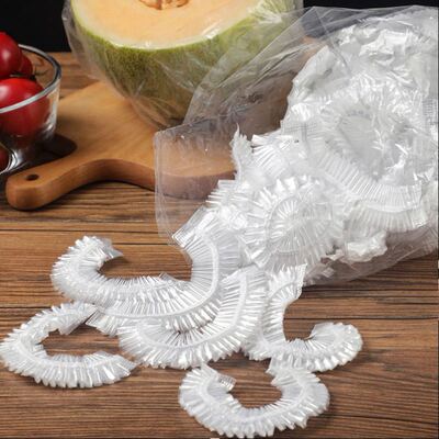 Reusable Disposable Food Cover Plastic Wrap Durable Elastic