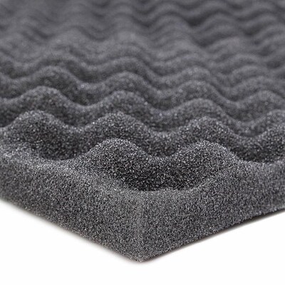 4Pcs 50x50cm Thickness 1.5cm Sound Proofing Acoustic Foam Tr