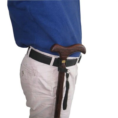 Multifunction Walking  Crutch Holder Clip and Wrist Strap Fi