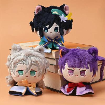 Genshin mainan mewah Kawaii Alhaitham Venti Kazuha Xiao naci