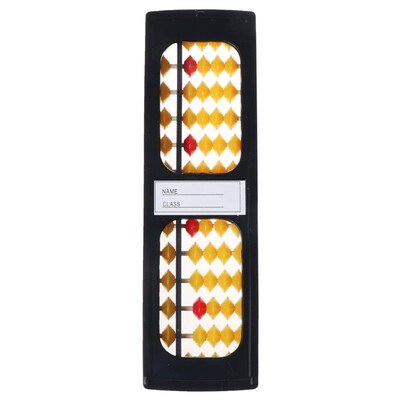 Abacus Soroban Beads Column Kid School Learning Tools Educat