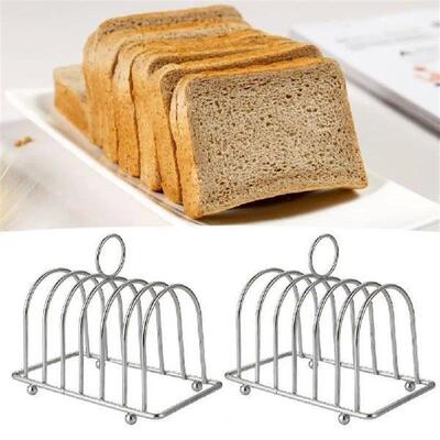Toast Rack Slices Toast Bread Rack Holder Loop Carry Handle