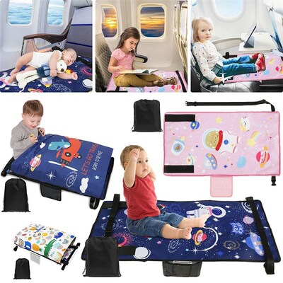 Kids Travel Airplane Bed Baby Pedals Bed Portable Travel Foo