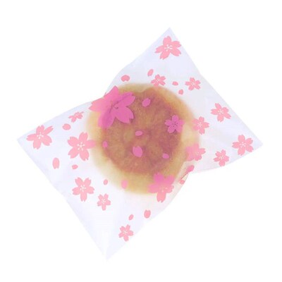100Pcs Plastic Transparent Gift Bag Dot Candy Cookie Packagi