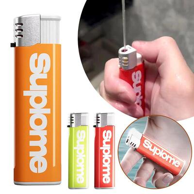 Simulation Mini Lighter Watergun Toy Lightweight Squirts Wat