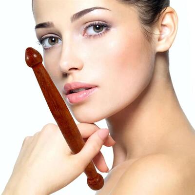 1PCS Acupoint Massage Pen, Traditional Wooden Acupressure St