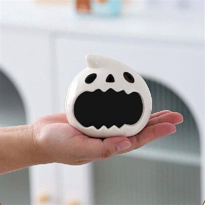 Creative Cute Ceramic Flower Pot Vase Halloween Amusing