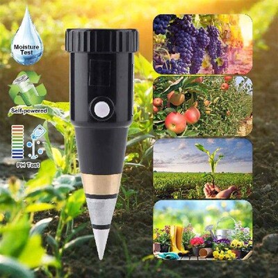 Soil PH and Moisture Meter Hygrometer Accurate PH