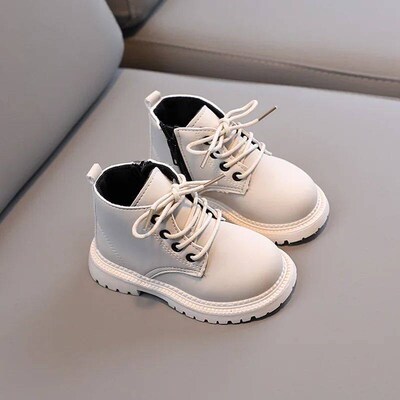 Fashion Kids Boys Girls Martin Boots Autumn Spring Winter An