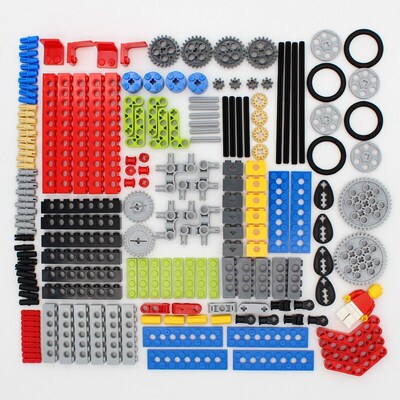 Bulk Technical Parts Pin Liftarm Bricks Studless Beam Axle P
