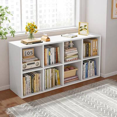 Bookshelf bedroom simple bookcase living room bookrack 书架