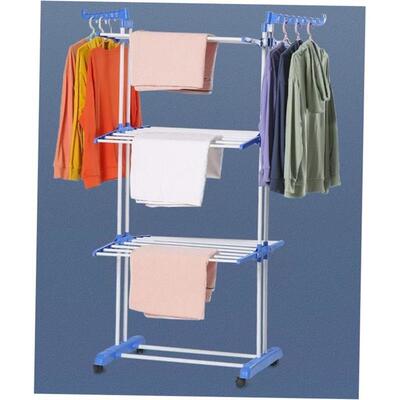clothes hanger Folding coat hanger Multilayer hangers 晾衣架