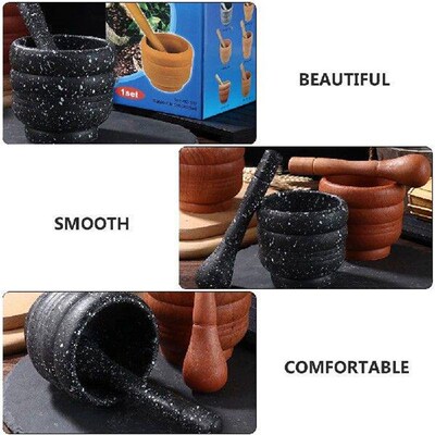 Garlic Masher Pestle Manual Muddler Presser Crusher for
