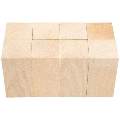 Basswood Carving Bs 4 x 2 x 2 Inch,Large Whittling Wood