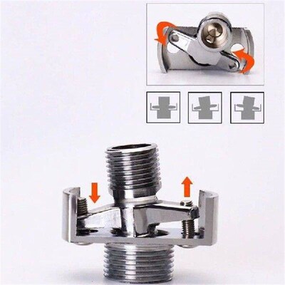 Adjustable Shower for Head Angled Curved Foot Eccentric