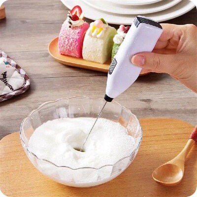 New Electric Milk Frother Coffee Frother Foamer Whisk Mixer