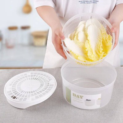 Vegetables Salad Spinner Lettuce Multifunction Dehydrator Gr