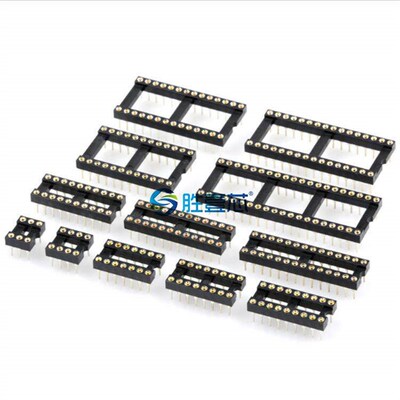 20PCS ST079Y 8 Pin DIP8 IC Sockets Adaptor Solder Type IC Co