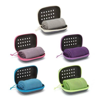 Quick Drying Cooling Towel Soft Breathable Chilly Sweat Abso