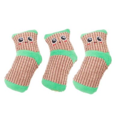 3 Pcs Stuffed Toy Small Dog Socks Pet Self-diversion
