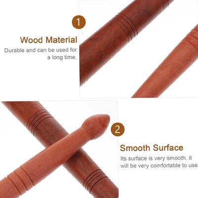 1PCS Acupoint Massage Pen, Traditional Wooden Acupressure St