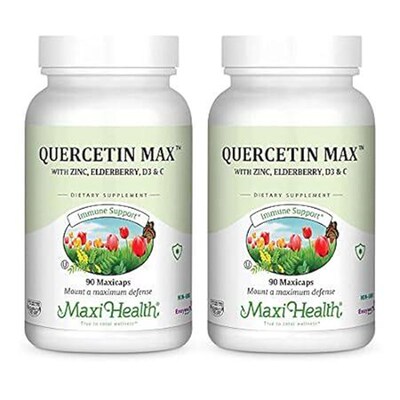 Maxi Health Quercetin 500mg with Zinc 30mg, Vitamin C 100