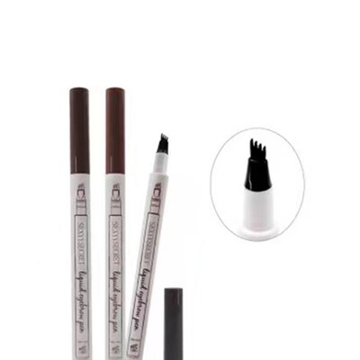 4 Point Eyebrow Pencil Waterproof Liquid Eyebrow Pen Makeup