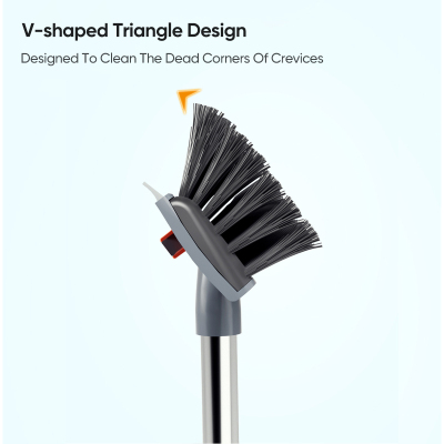 Floor Hair Broom Dust Scraper Pet Rubber Brush Carpet Cleane