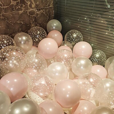 Blue Balloons Air Ballons Deco Birthday Star Foil Baloon