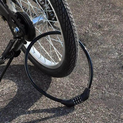 Bicycle Anti-theft Password Lock, Portable for Mountain Bike
