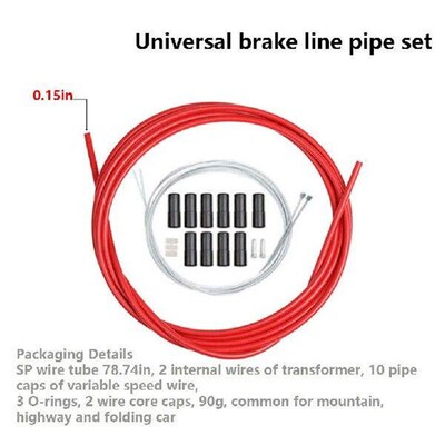 Bike Shift Brake Cables Set Cycling Fitting Mountain Bikes