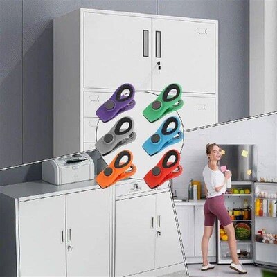 Fridge Magnet Clips Reusable Bag Closure Clips 6X Non-Slip