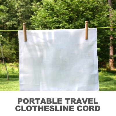Retractable Travel Clothes Lines Portable Hiking Bungee Clot