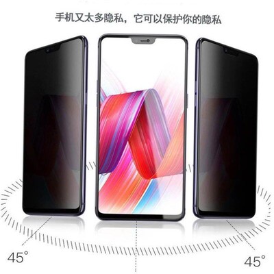 适用于Cover Anti-Spy Screen Privacy Glass Film Protector for