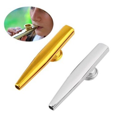 Metal Kazoos Musical Instruments Flutes Diaphragm Mouth Kazo