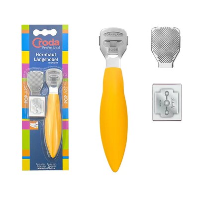 Stainless Steel Foot Callus Skin Remover Feet Shaver Corn Cu