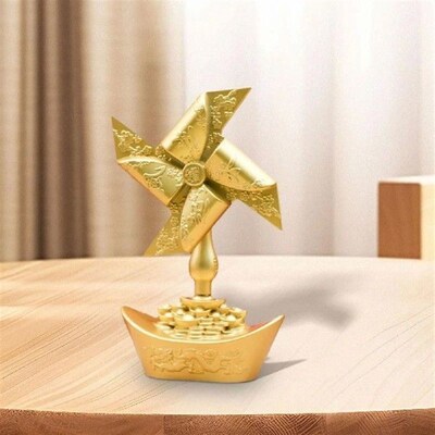 Ingot Sailboat Statue Fine Craftsmanship Centerpiece