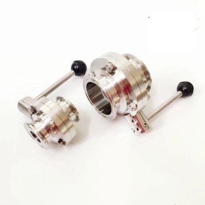 Diameter 19mm SS304 Stainless Steel Sanitary O/D 50.5mm 3/4