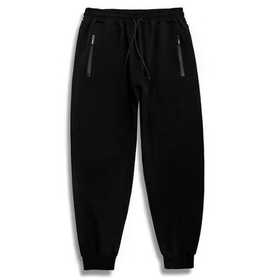 Summer New Casual Pants Mens Fat Guy Plus Plus Size Elastic