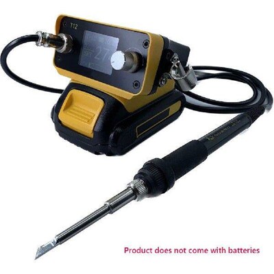 PTS300D T12 Digital Soldering Stations Safe Cordless Repair
