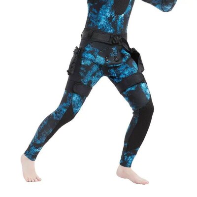 NEW Black Neoprene Wetsuit Tech Shorts Submersible Load Weig
