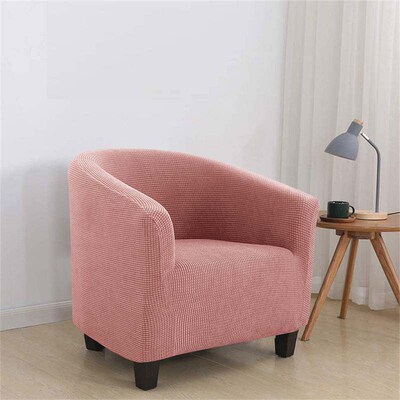 Club Chair ver Sretch Tub Chair Slipver Solid Color Sofa ver