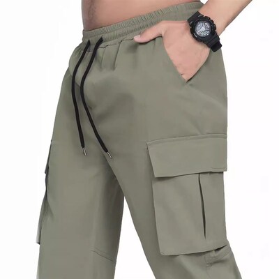 2025 Mens Overalls Independent Station Drawstring Multi-poc