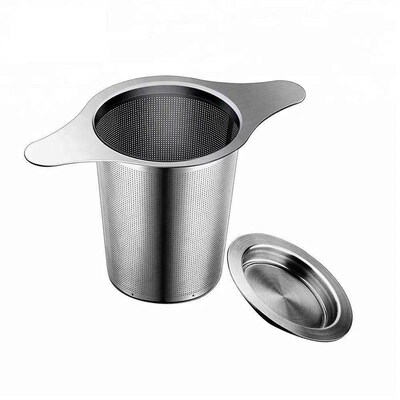 Dual-ear tea strainer, tea leaf filter, tea brewing tool, te