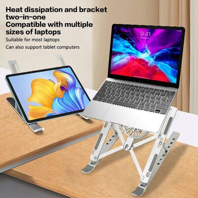 For 16-18 Inch Laptop Cooler Stand Foldable Notebook Compute