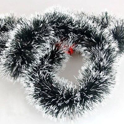2M Tinsel Garland Merry Christmas Tree Ornaments Xmas Decora