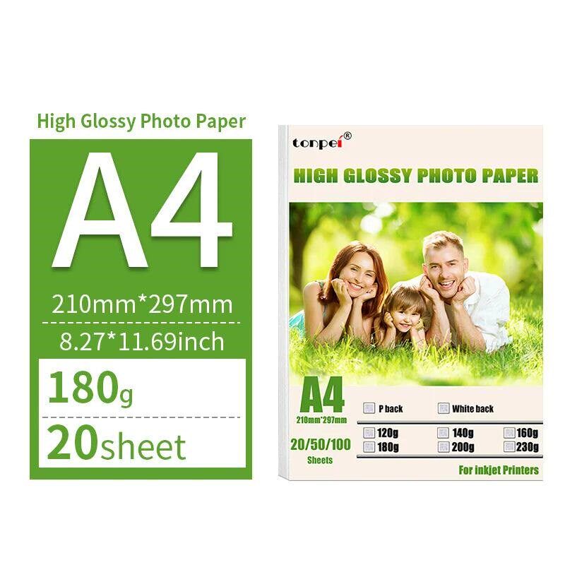Multi Speifiation High Gloss Photo Paper 3R 4R 5R A4 Photo P