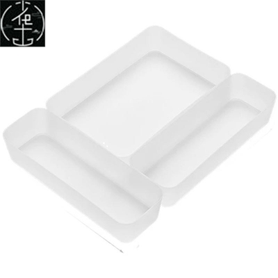 Drawer Organizer Storage Box Plastic Sundries Container Divi